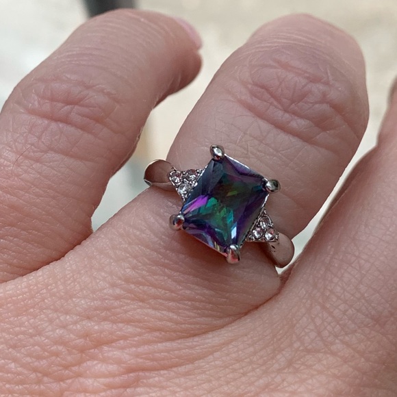 Jewelry Beautiful Rainbow Fire Mystic Topaz Poshmark